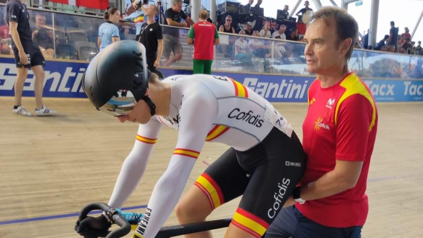José Segura, 11º en el Omnium del Mundial de Pista Junior de Tel Aviv